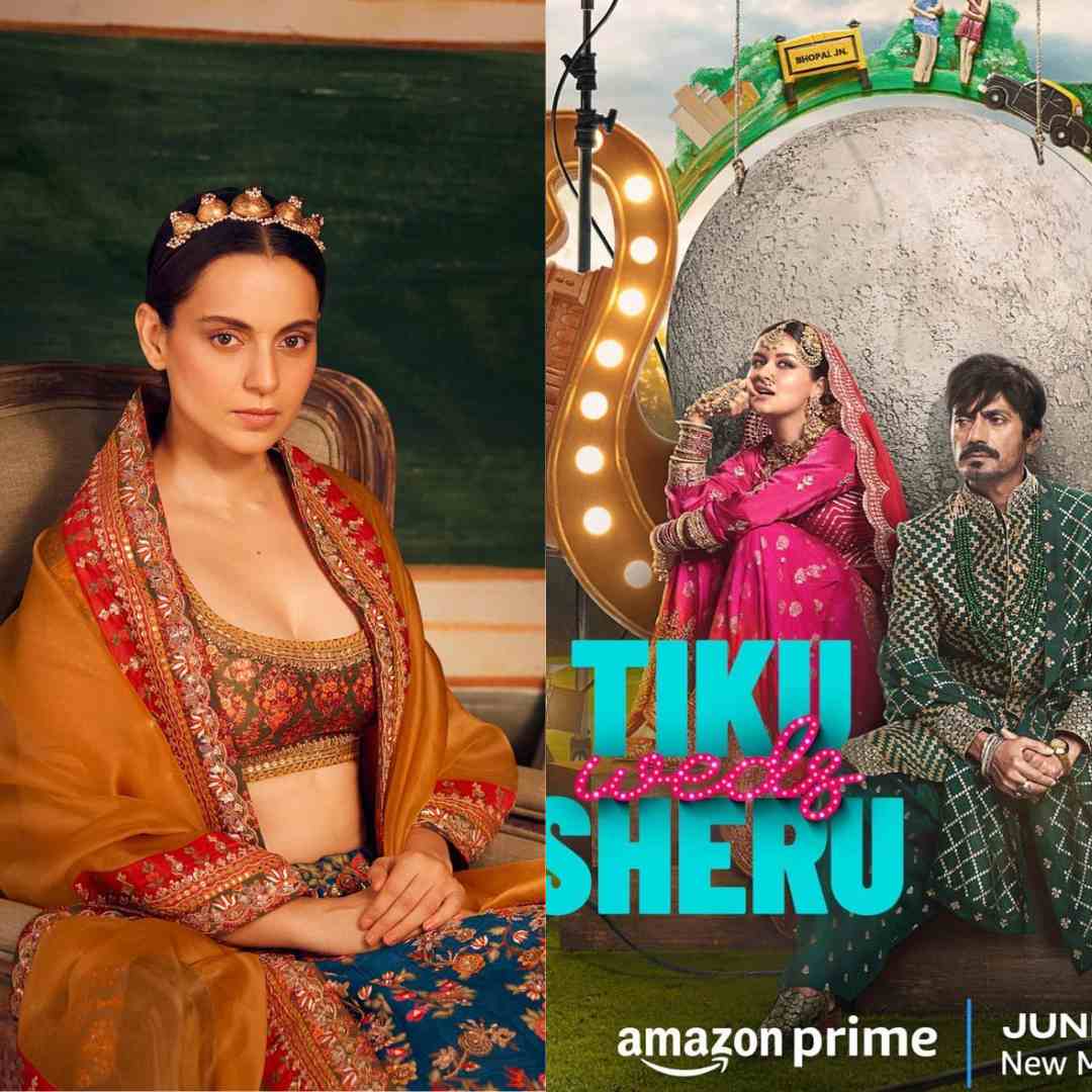 Kangana Ranaut's Viral Video: "Promoting Her Film 'Tiku Weds Sheru' From Her Own Production House''